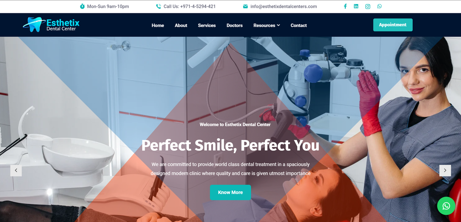 Book Your Dental Appointment - Esthetix Dental Centers